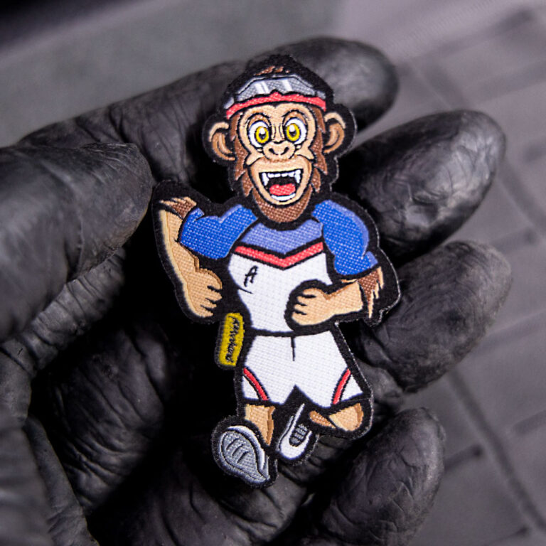 Triahleten Patch | Mega Textil Klett-Patch | Affenhand®